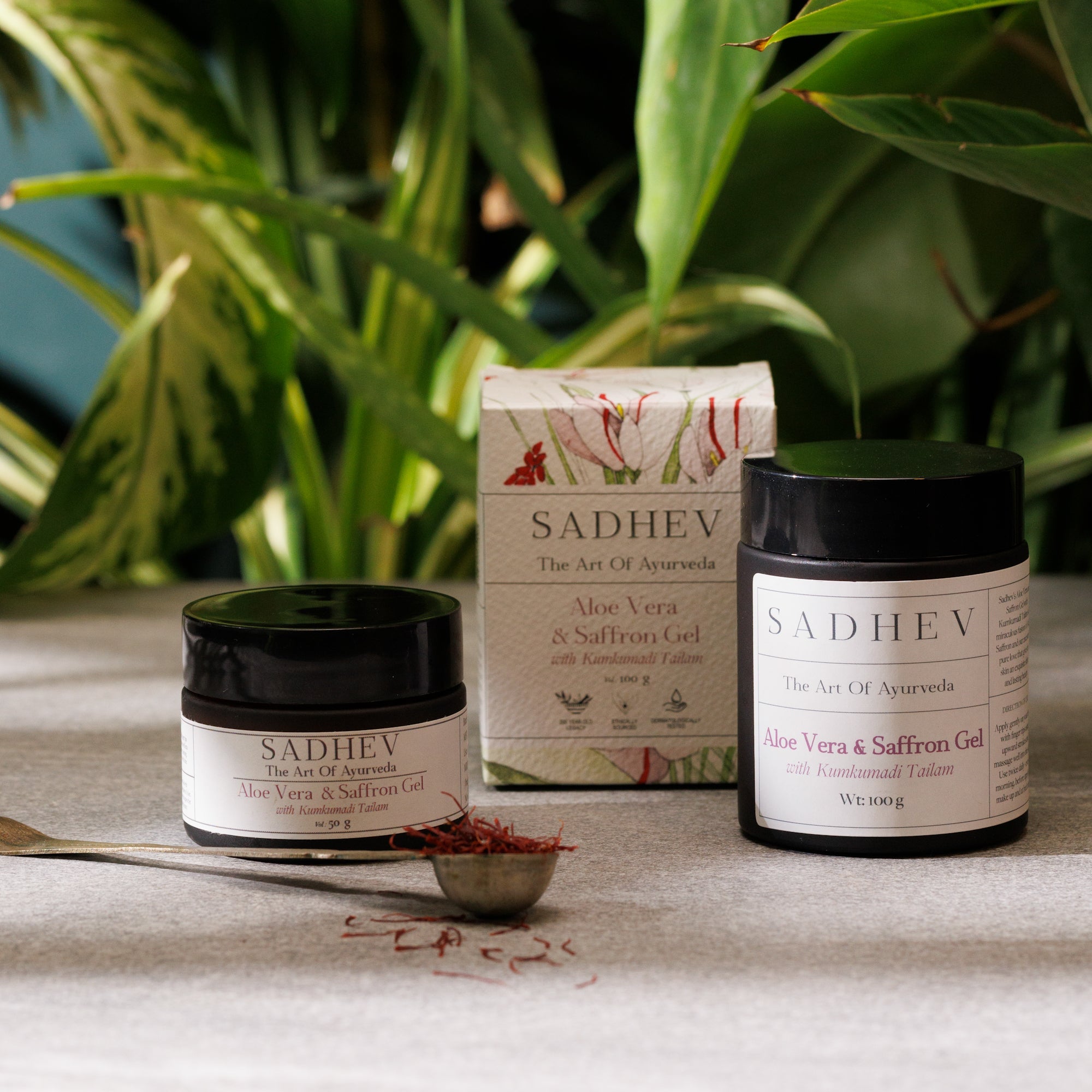 Ayurvedic Face Gel - Natural Hydrating Gels, Top Rated | Sadhev