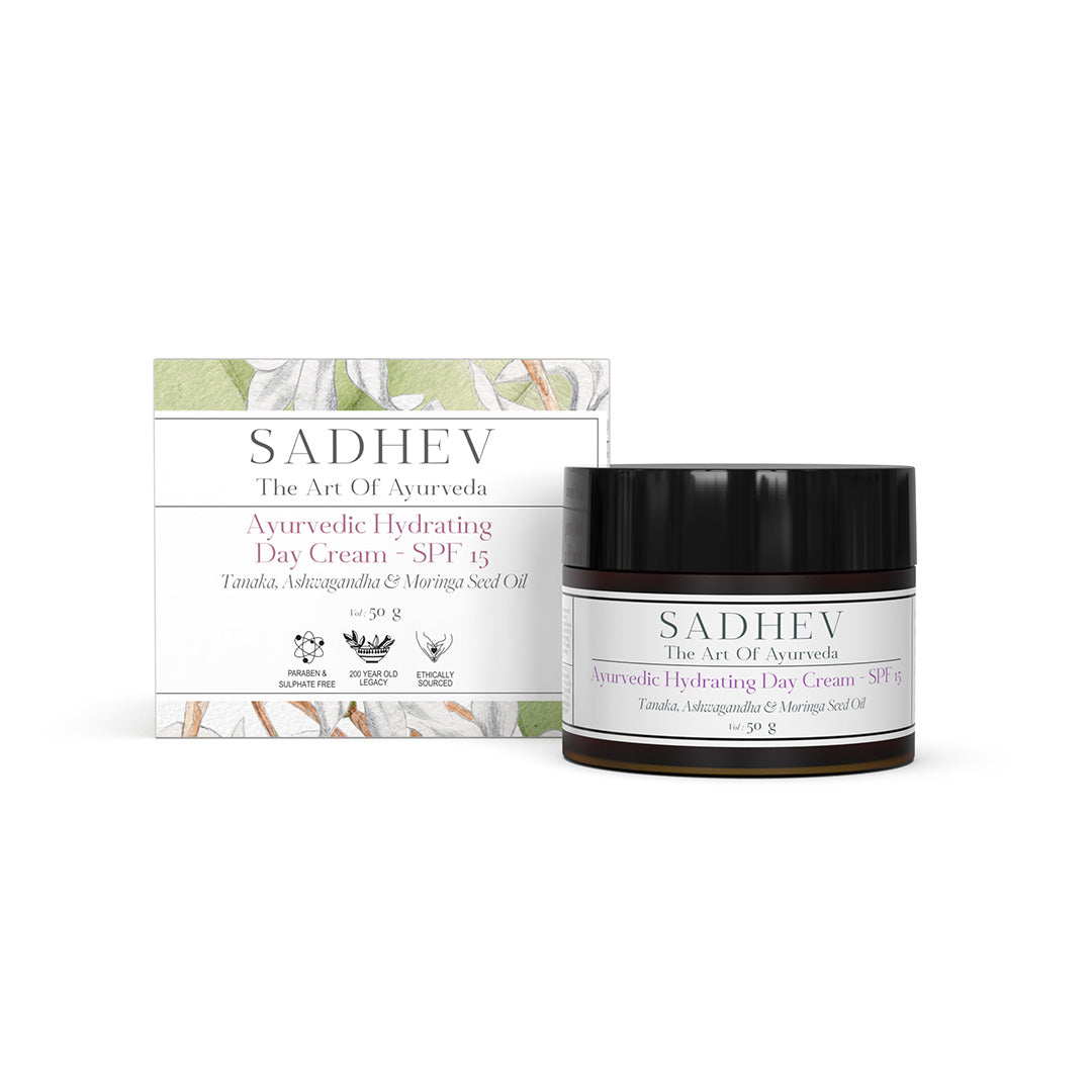 Ayurvedic Cream For Dry Skin - Hydrating Day Cream | Sadhev